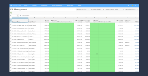 What Is a WIP Schedule in Construction | Anterra Technology
